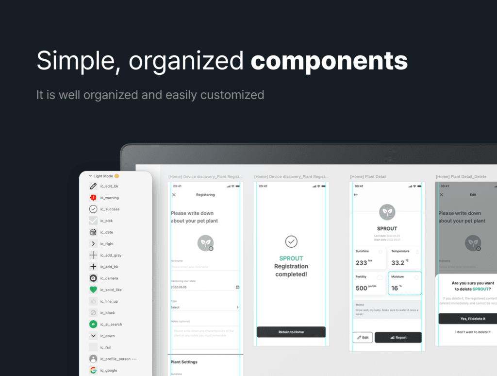 Mintsoft - Plants App UI Kit • DQODE